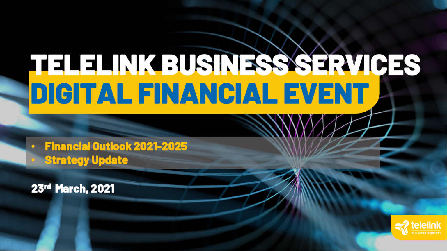 Telelink Business Services Financial Guidance and Strategy Presentation ...